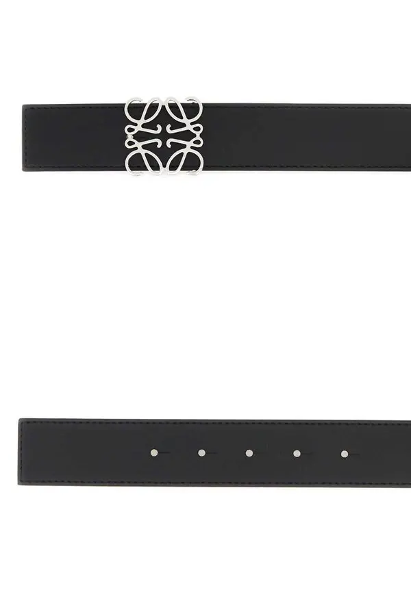 Loewe Leather Reversible Anagram Belt
