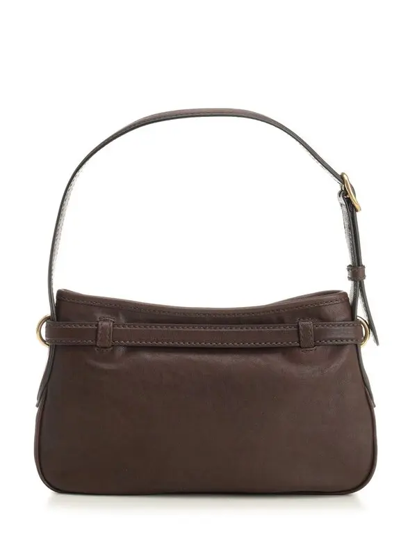 Miu Miu Nappa Aviator Shoulder Bag - Brown