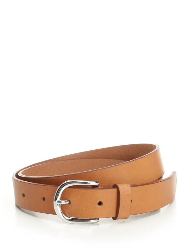 Isabel Marant Étoile Zap Leather Belt - Black