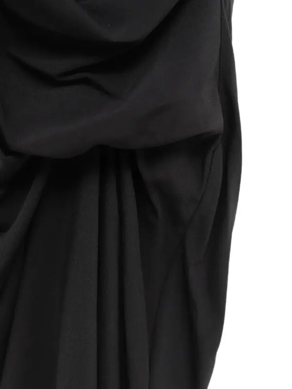 Rick Owens Long Draped V-neck Gown