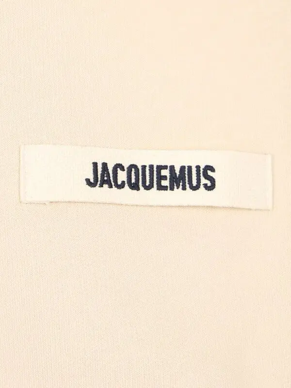 Jacquemus Gros Grain Sweatshirt - Cream