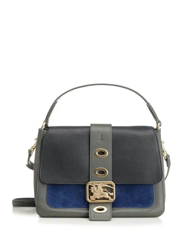 Burberry Small Rider Bag - Blue