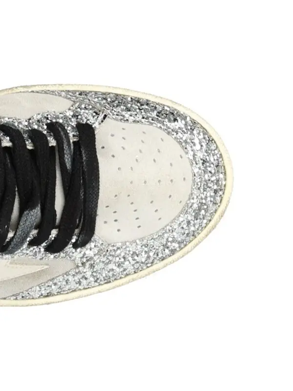 GOLDEN GOOSE Ballstar Glitter Finish Sneakers
