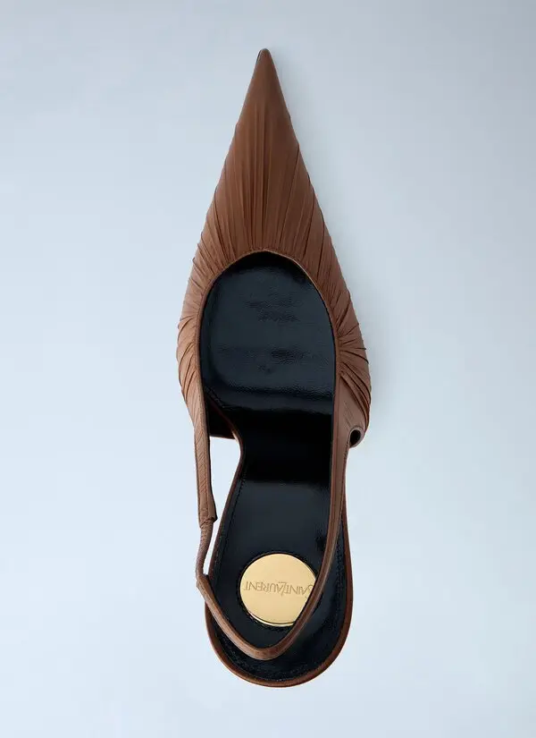 Saint Laurent Slingback Stiletto Heels