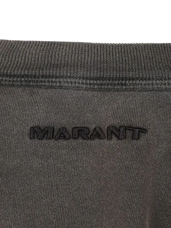 Isabel Marant Étoile Draped Sweatshirt - Black
