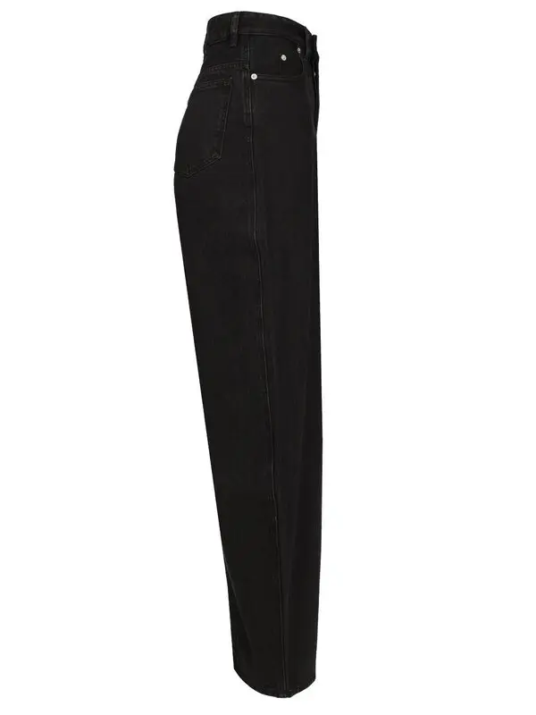 Jacquemus Nîmes Ovalo" High-waisted Cotton Blend Trousers