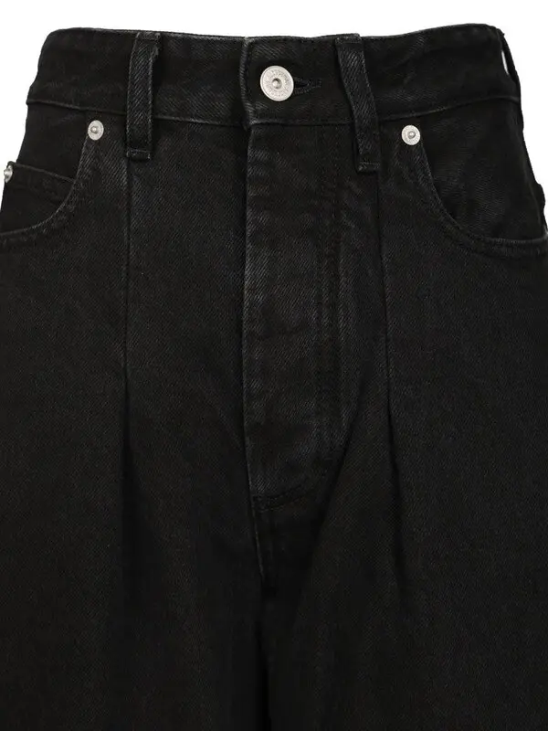 Jacquemus Nîmes Ovalo" High-waisted Cotton Blend Trousers