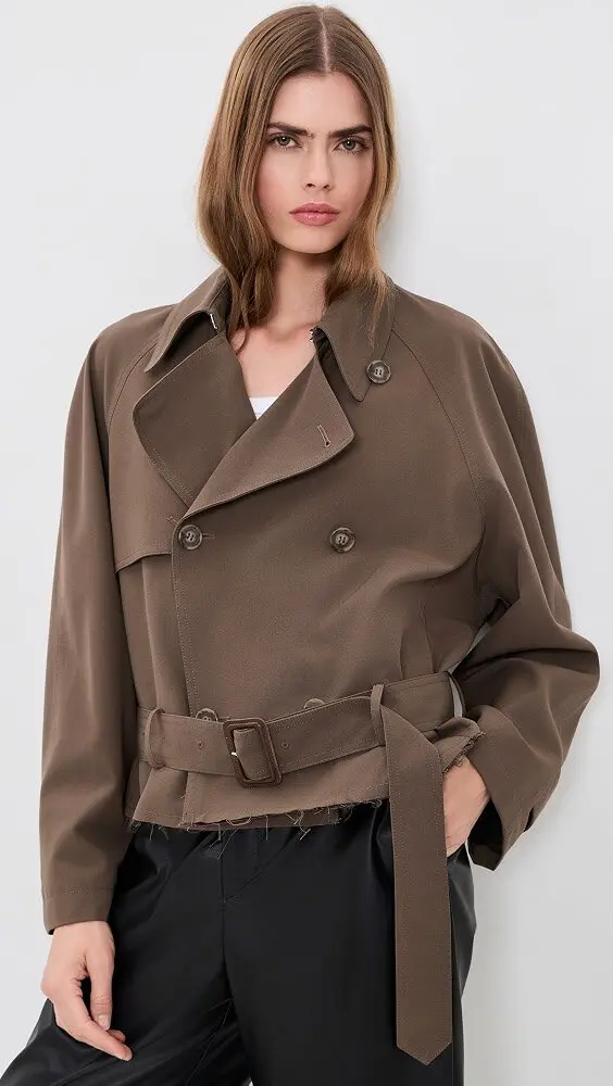 MAISON MARGIELA Sports Jacket - Brown