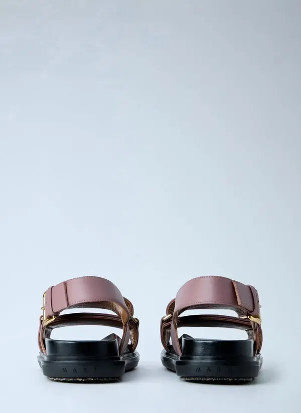 Marni Fussbett Sandals - Purple