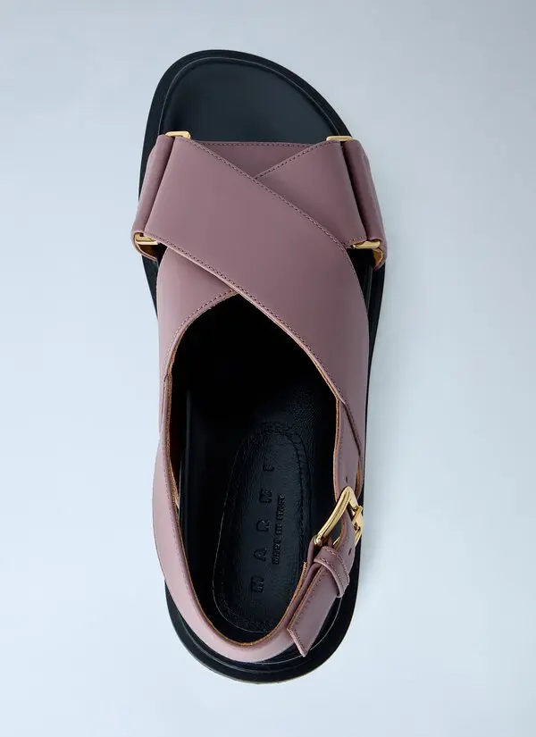 Marni Fussbett Sandals - Purple