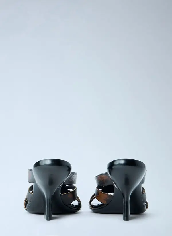 Dries Van Noten Strappy Block Heel Sandals
