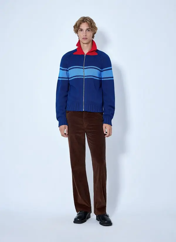 Marni Zip-up Knit Cardigan
