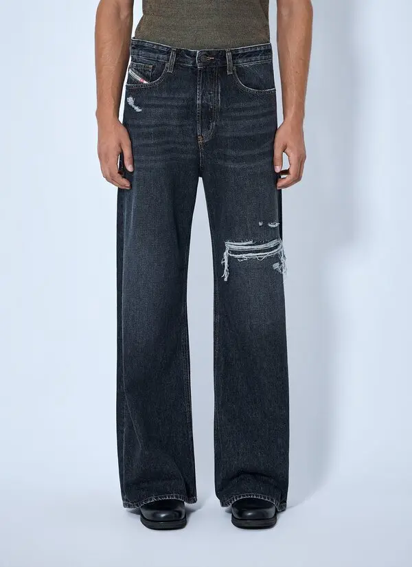 DIESEL® D-rise Wide Leg Jeans