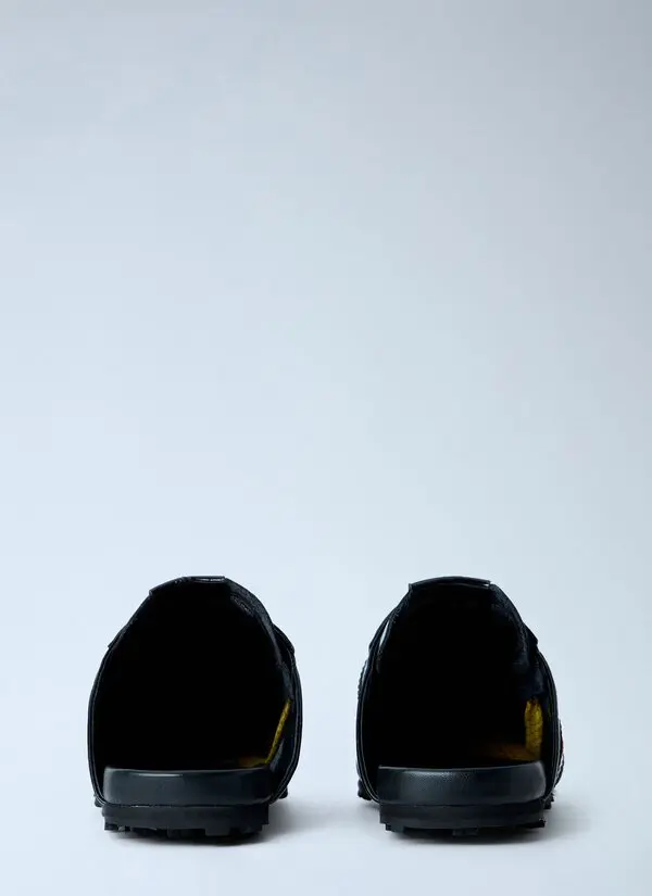Marni Laced Leather Mules