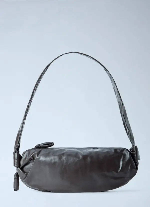 LEMAIRE Medium Soft Croissant Bag - Brown