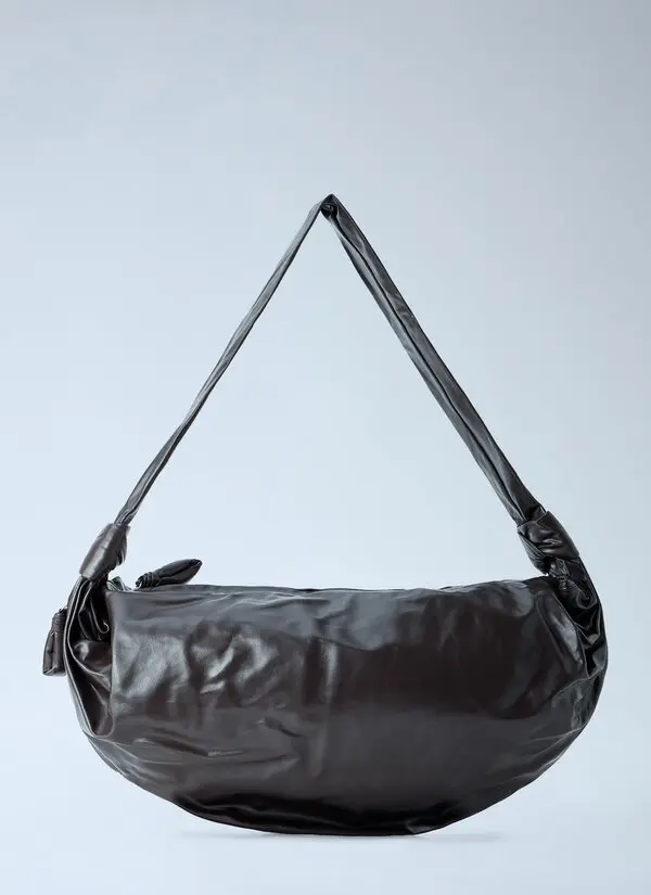 LEMAIRE Large Soft Croissant Bag - Brown
