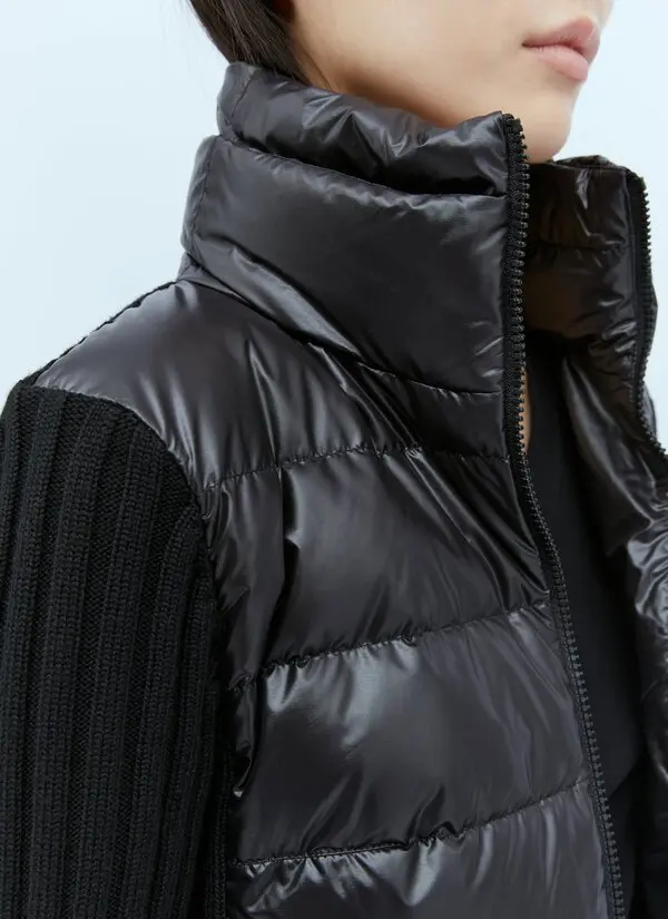 Moncler Padded Wool Cardigan