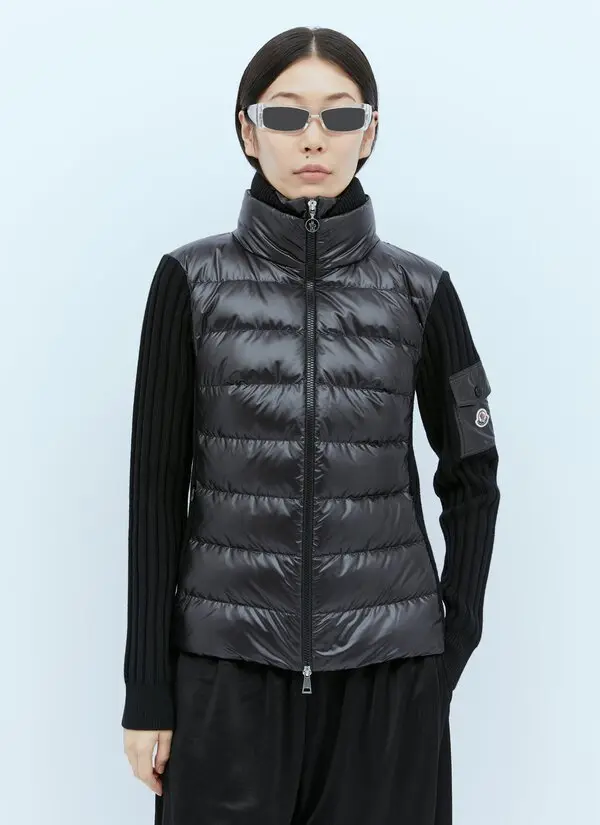 Moncler Padded Wool Cardigan