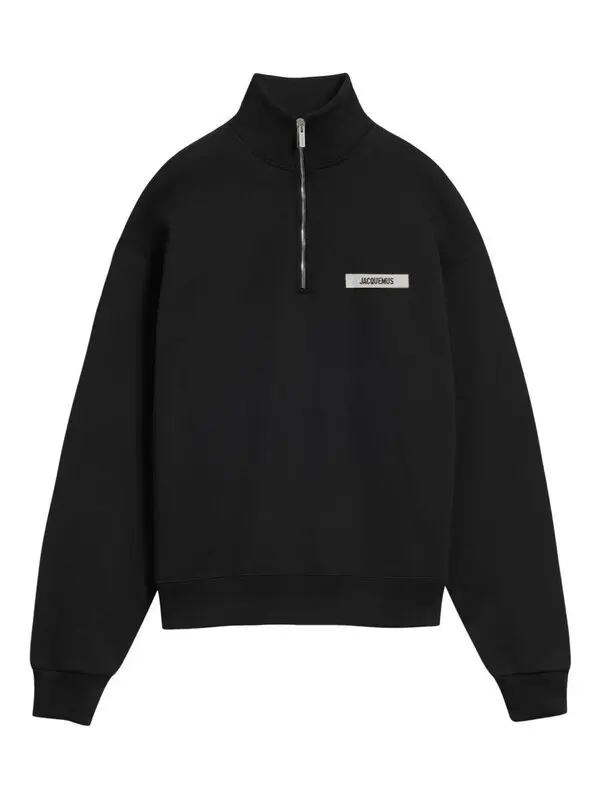 Jacquemus Gros Grain Sweatshirt - Black