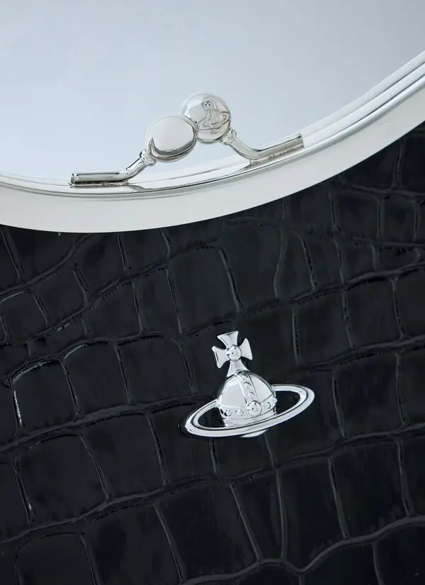 VIVIENNE WESTWOOD Charm Frame Purse - Black