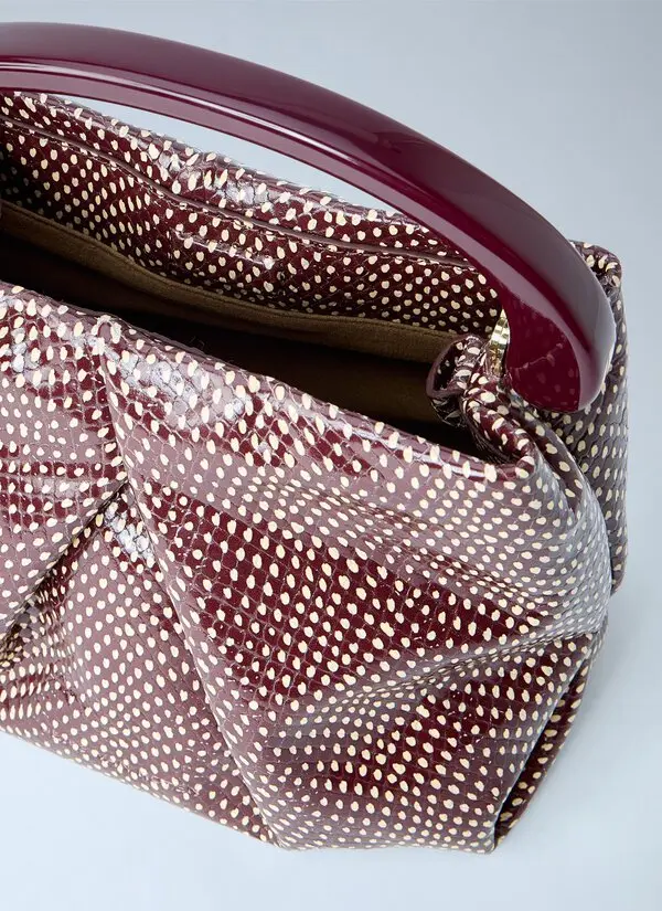 Dries Van Noten Patterned Top Handle Bag - Multicolor