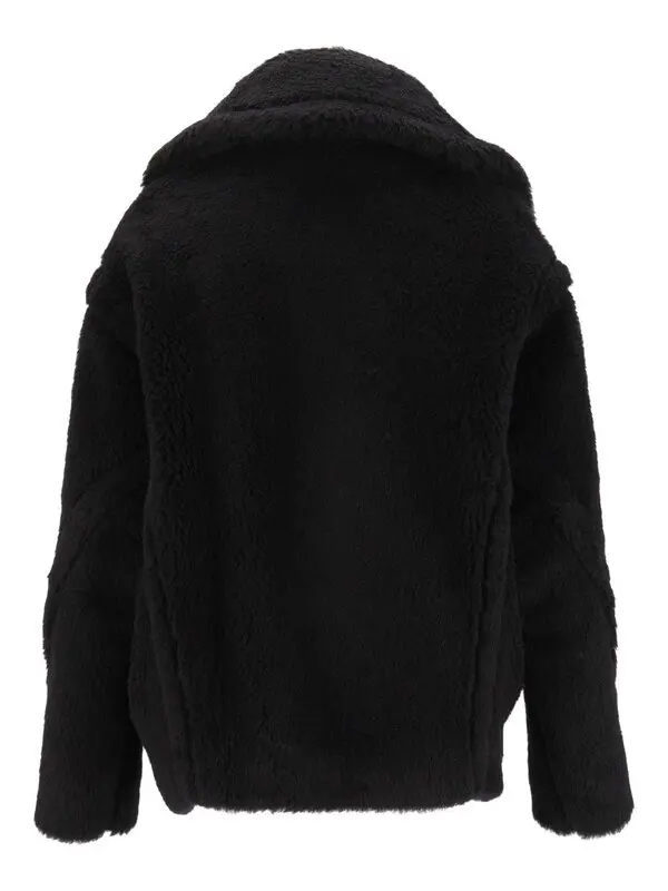 Max Mara Short Teddy Jacket - Black
