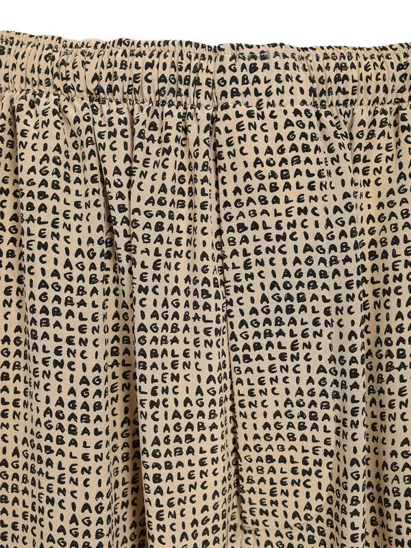 Balenciaga Monogram Pajama Pants