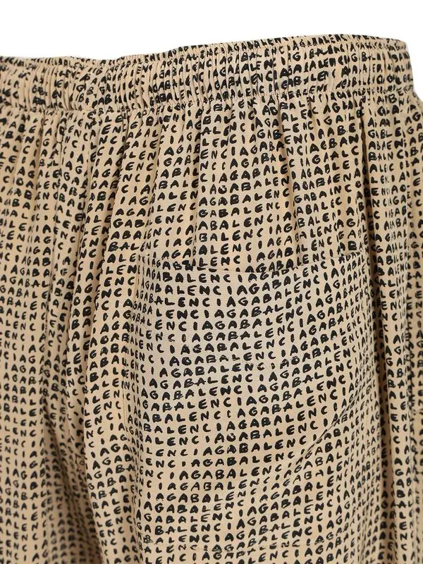 Balenciaga Monogram Pajama Pants