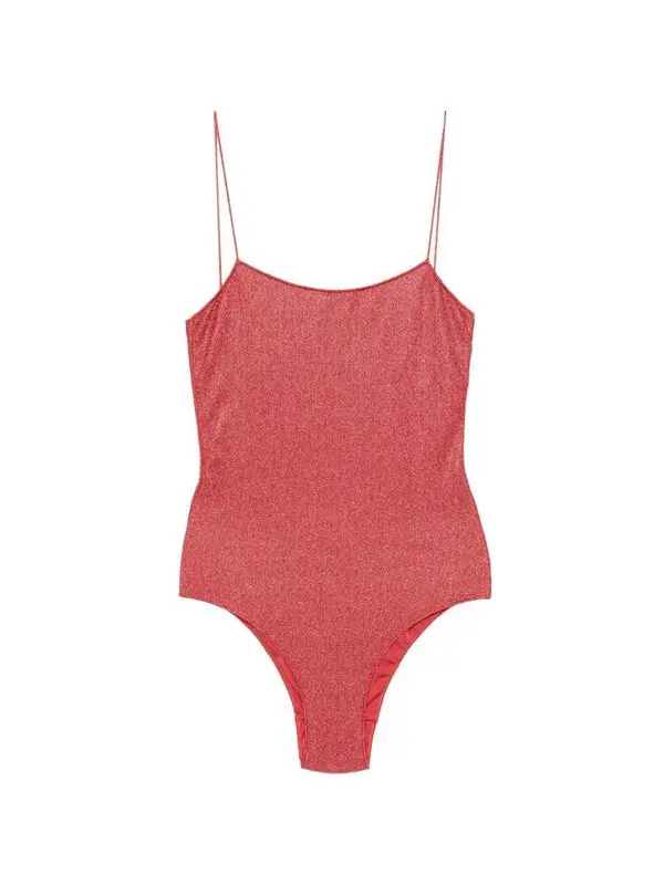 Oseree Lumière One-piece Swimsuit - Red