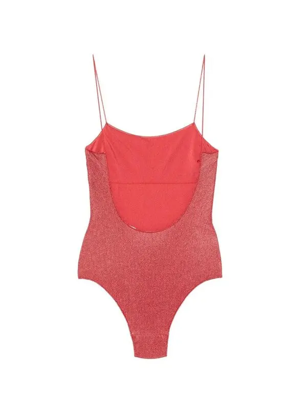 Oseree Lumière One-piece Swimsuit - Red