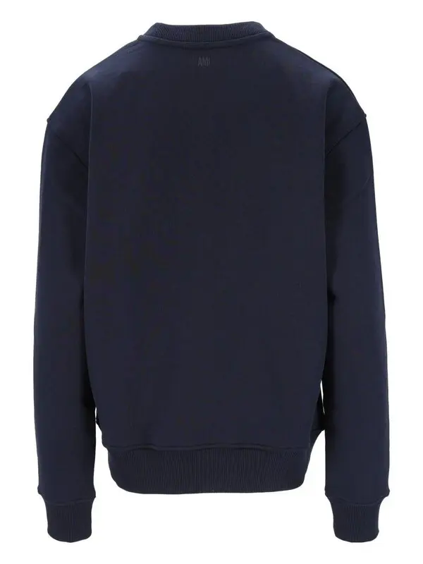 AMI Paris Ribbed Sweatshirt