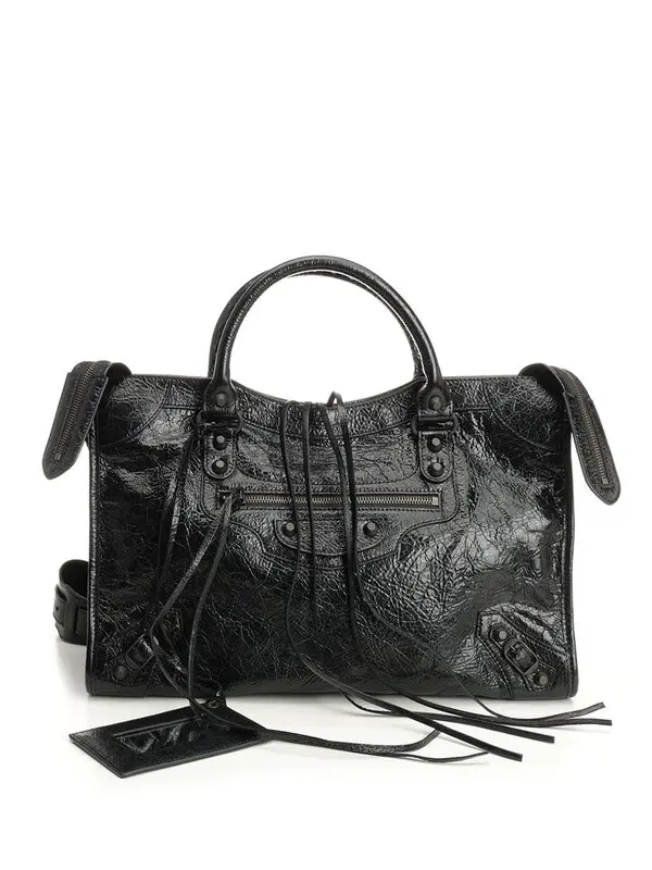 Balenciaga Le City Bag M Arena - Black