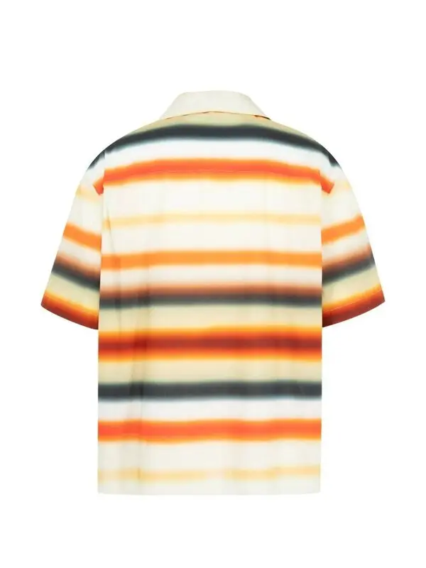 Loewe Short-sleeved Cotton Shirt - Multicolor