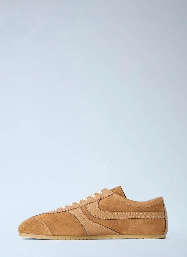 Dries Van Noten Suede Panel Sneakers