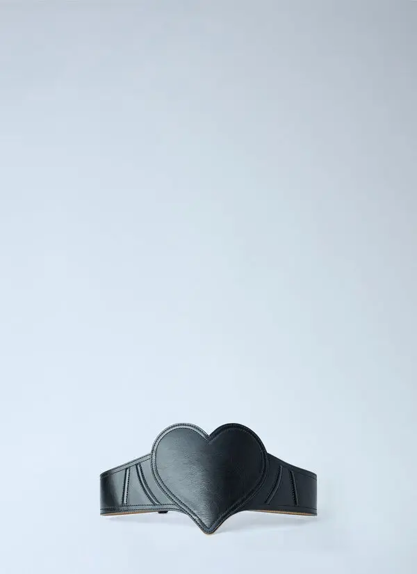 VIVIENNE WESTWOOD Heart Corset Belt - Black