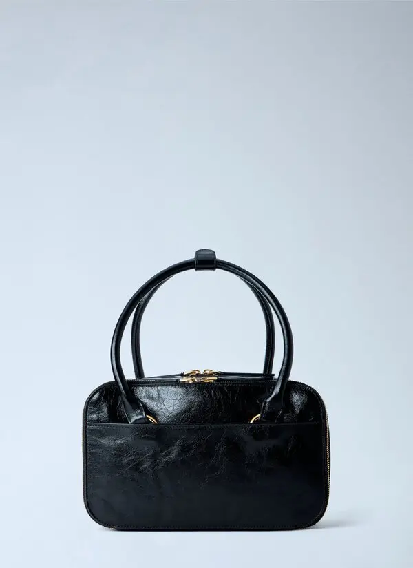 Marni Bauletto Small Leather Handbag