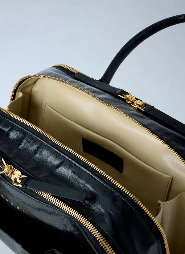 Marni Bauletto Small Leather Handbag