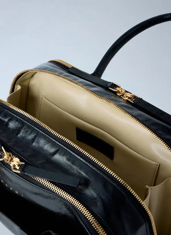 Marni Bauletto Small Leather Handbag