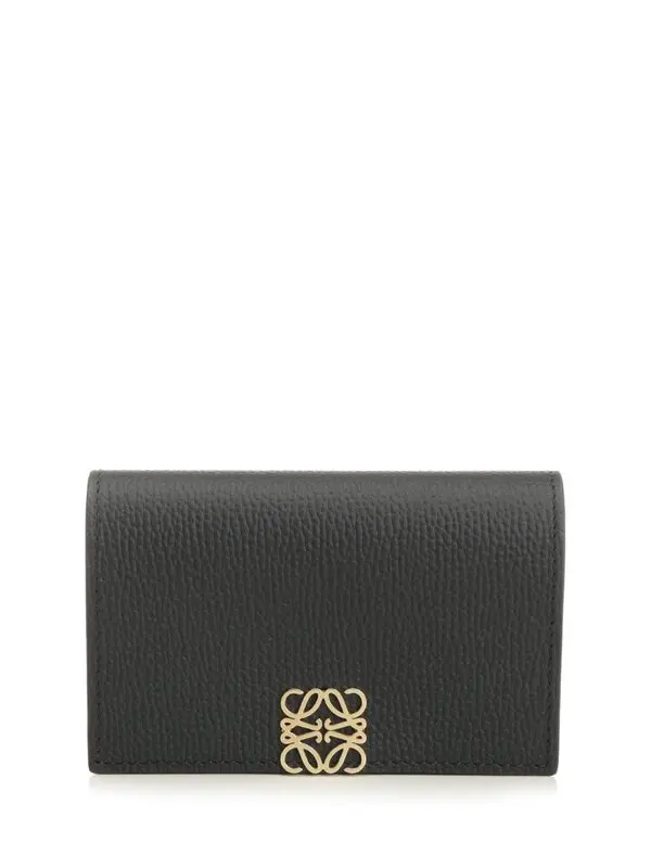 Loewe Anagram Business Card Holder - Black