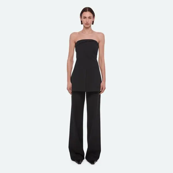 Helmut Lang Wardrobe Wool Gabardine Blazer Top