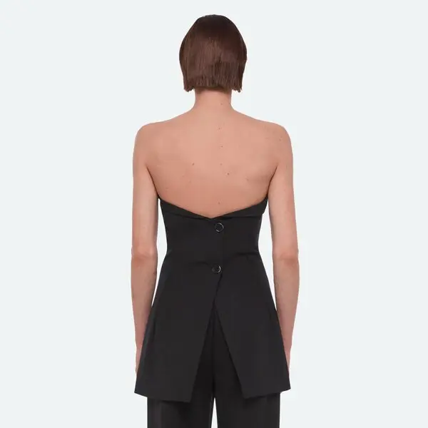 Helmut Lang Wardrobe Wool Gabardine Blazer Top