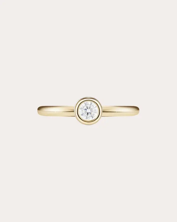 CHELSEA GABRIELLE Diamond Orbit Solo Ring