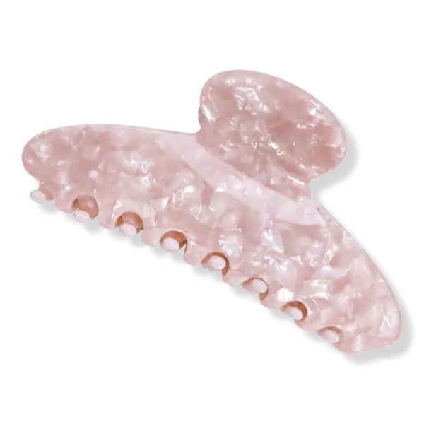 PINK PEWTER Classic Curved Acetate Claw Hair Clip