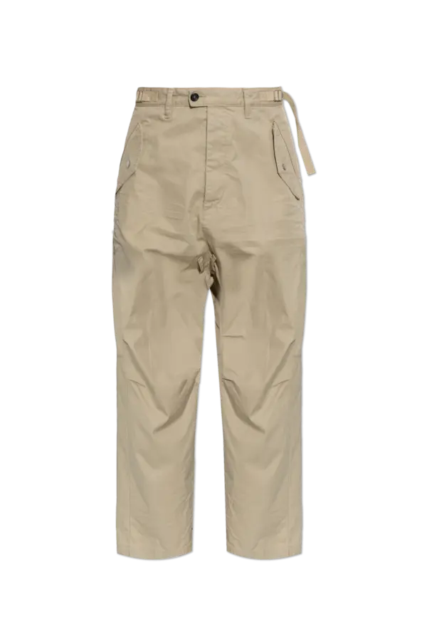 Dsquared2 Wide-leg Pants - Beige