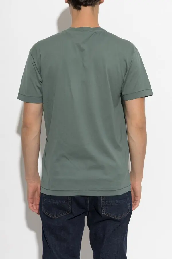 Stone Island T-shirt With Logo Patch