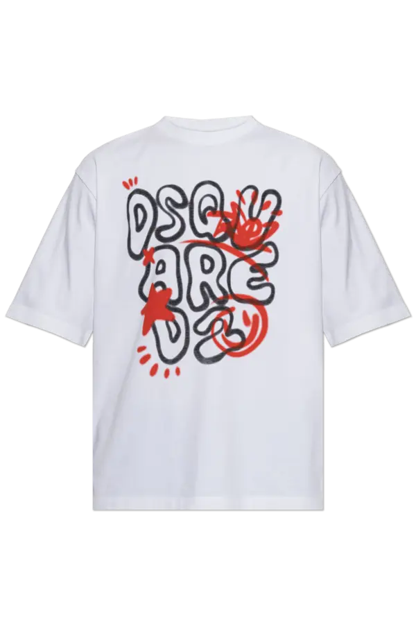 Dsquared2 T-shirt With Print - White