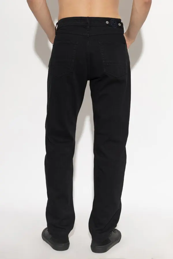 Stone Island Jeans With Slightly Tapered Legs