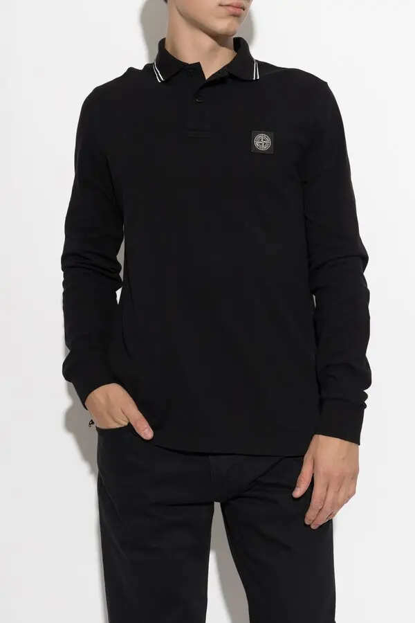 Stone Island Long Sleeve Polo