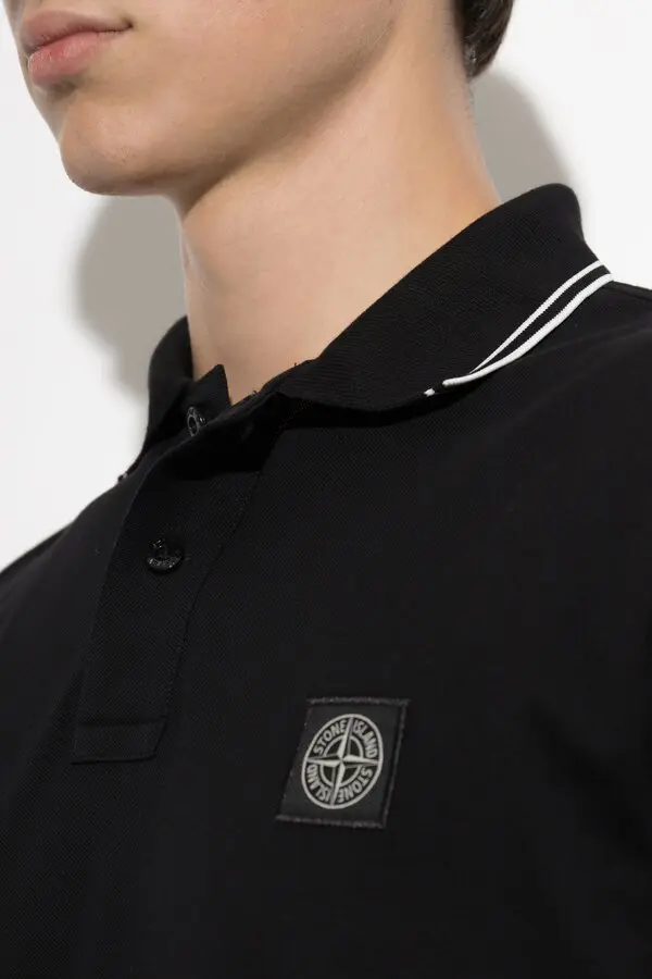 Stone Island Long Sleeve Polo