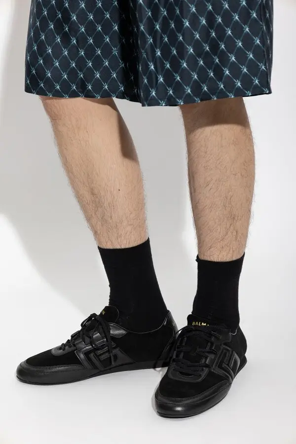 Balmain Sports Shoes With Logo